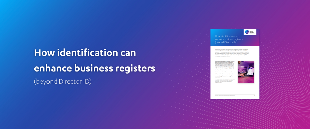 How identification can enhance business registers (beyond Director ID ...